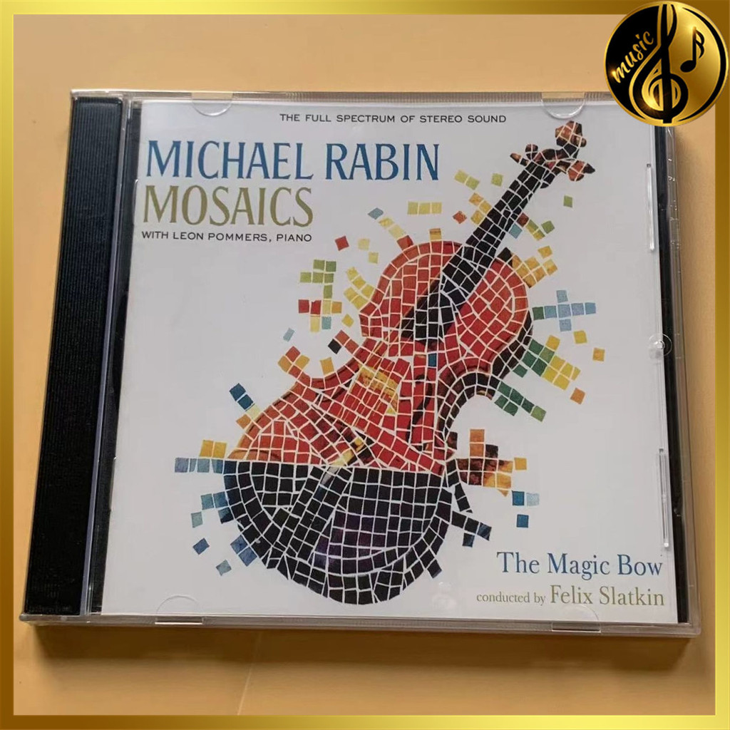 Original Michael Rabin Mosaics With Leon Pommers CD Album [Sealed ...