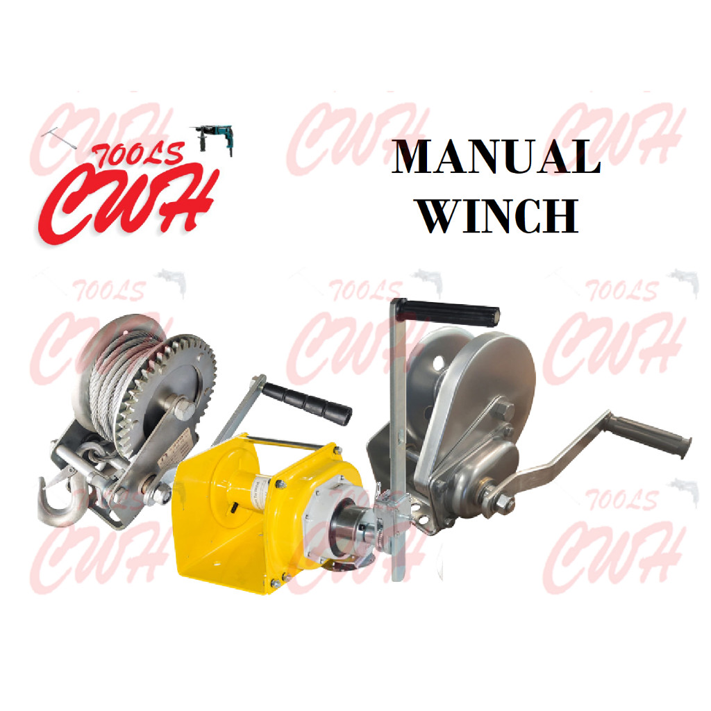 PRC MANUAL HAND WINCH CHAIN BLOCK HOIST LIFT LIFTING CRANE | Shopee ...