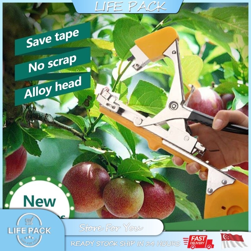 Plant Tying Binding Machine Garden Tapes Grape Vine Branch Hand Stapler ...
