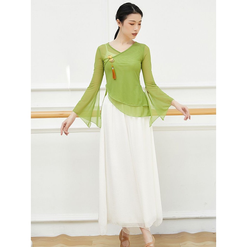 Classical Dance Costume Female Elegant Costume Practice Costume ...