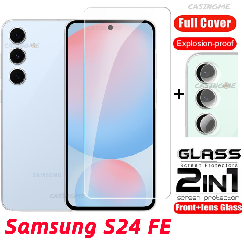Samsung S24 FE 2024 Full Cover Tempered Glass Flim For Samsung Galaxy ...