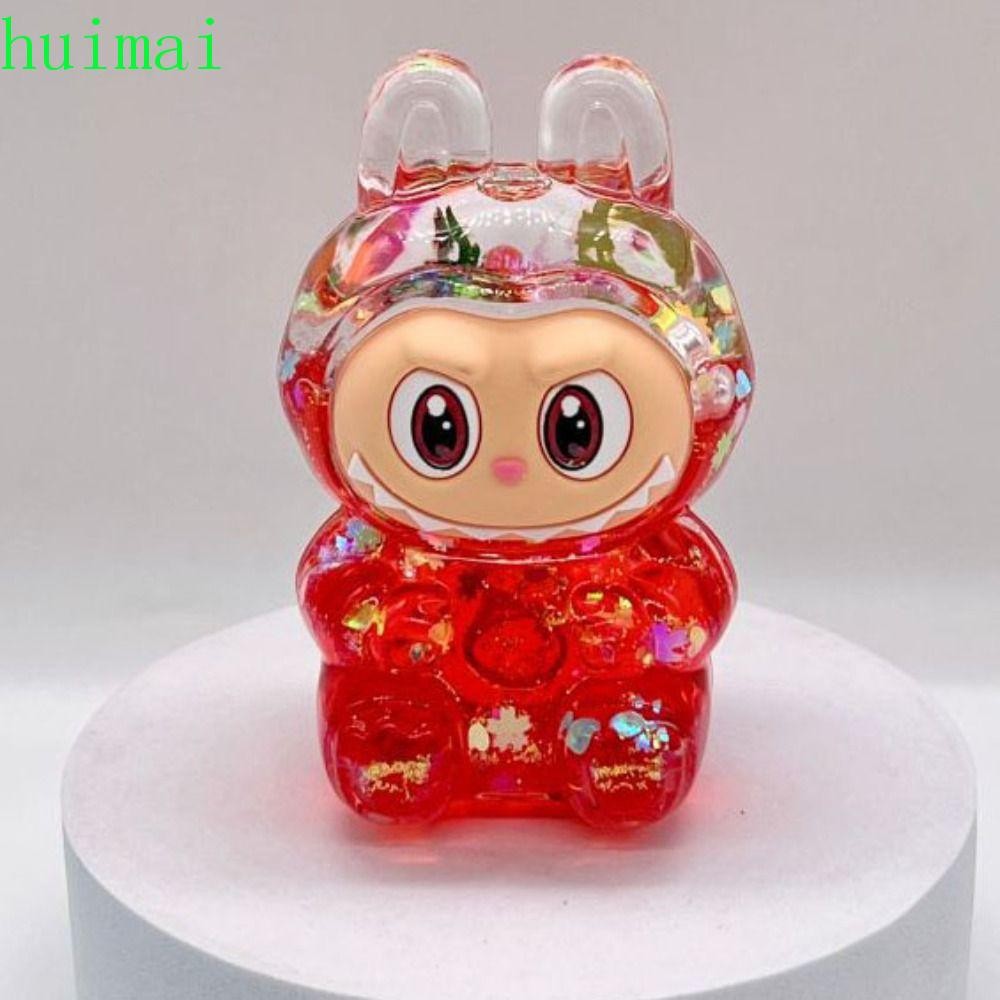 HUIMAI Candy Color Labubu Dolls, Noctilucent Luminous Luminous Labubu ...