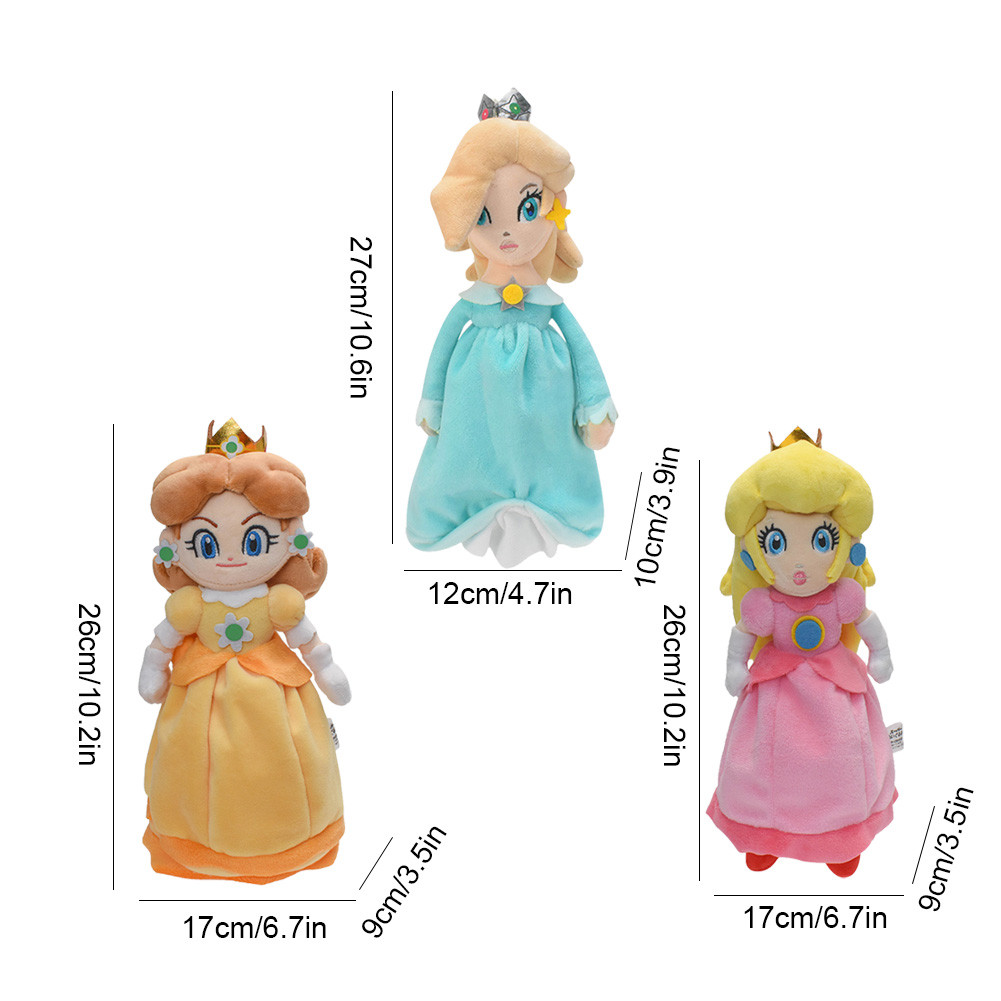 Soft Princess Toys Bros Mario Stuffed Dolls Super Mario All Star ...
