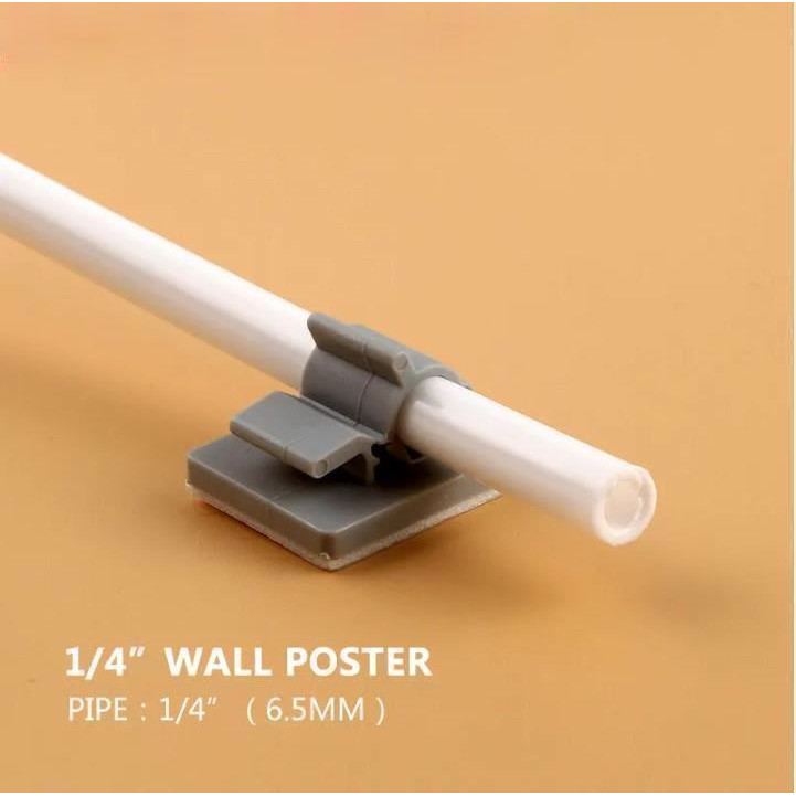 [READY STOCK] Water FIlter tubing Wall Clip for 1/4”tubing | Shopee ...