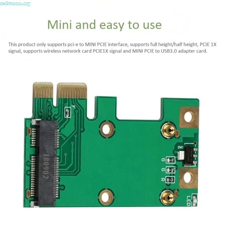 redsunaa Mini PCI-E To USB3 0 Expansion Card Laptop PCI-Express PCIe To Mini PCIE | Shopee Malaysia