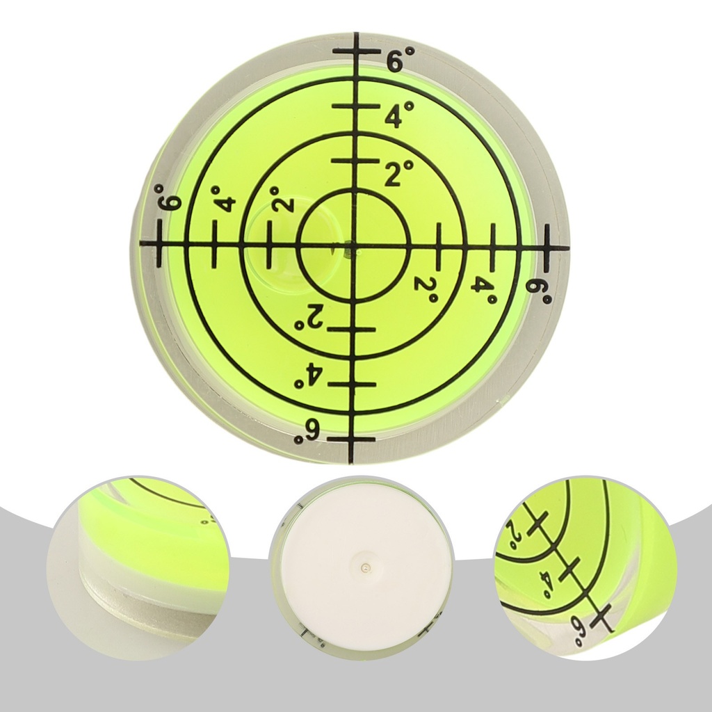 Bubble Level Fluorescent Yellow-green Highly Translucent Minimal ...