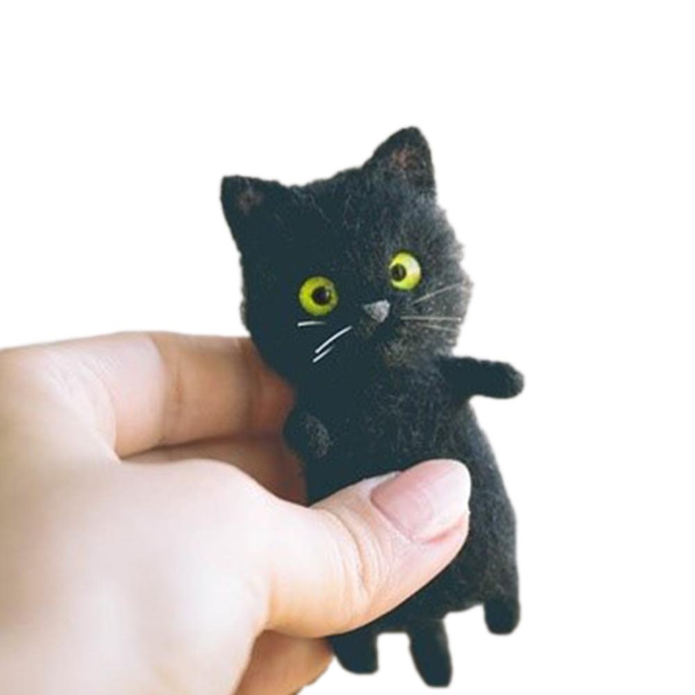 Handmade Toys Diy Wool Felt Cat Kits Cute And Interesting Plush ...