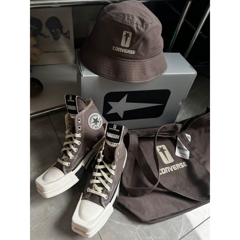 Converse x Rick Owens DRKSHDW Taylor Chuck 1970s Versatile Fashion ...