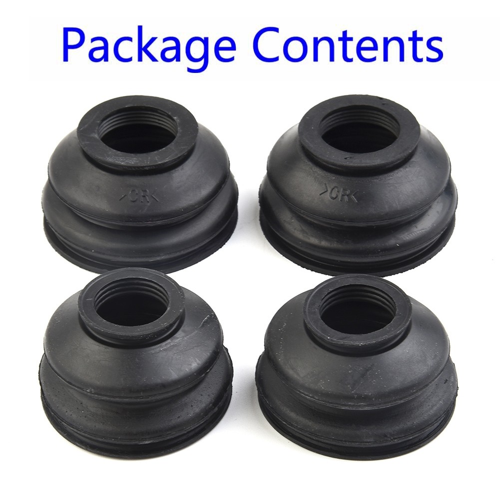 [WELV] 4x Universal Rubber Ball Joint Rubber Dust Boot Covers Track Rod ...
