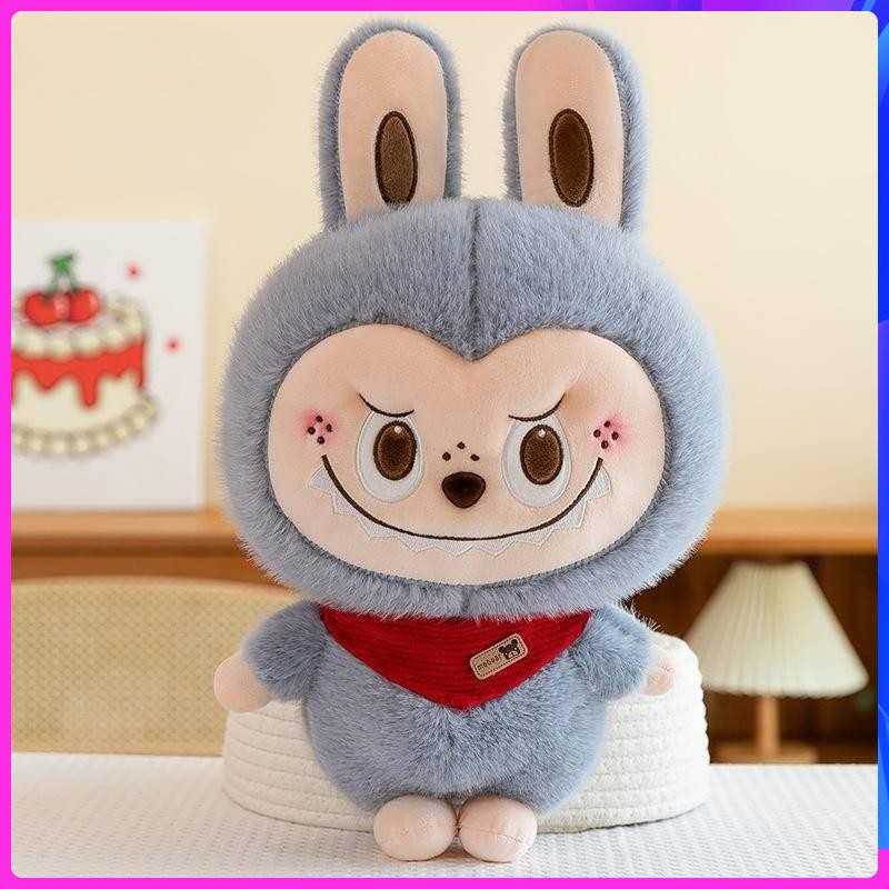 (Ready Stock) 45cm/60cm/80cm New Labubu plushie labubu doll bubu dudu ...
