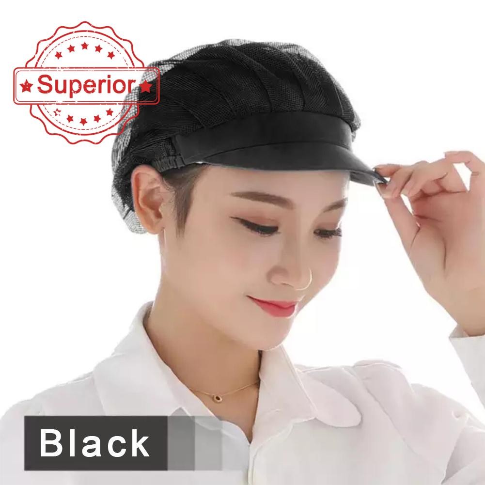 Chef Waiter Mesh/cotton Hat Cap Restaurant Kitchen Workshop Cooling ...