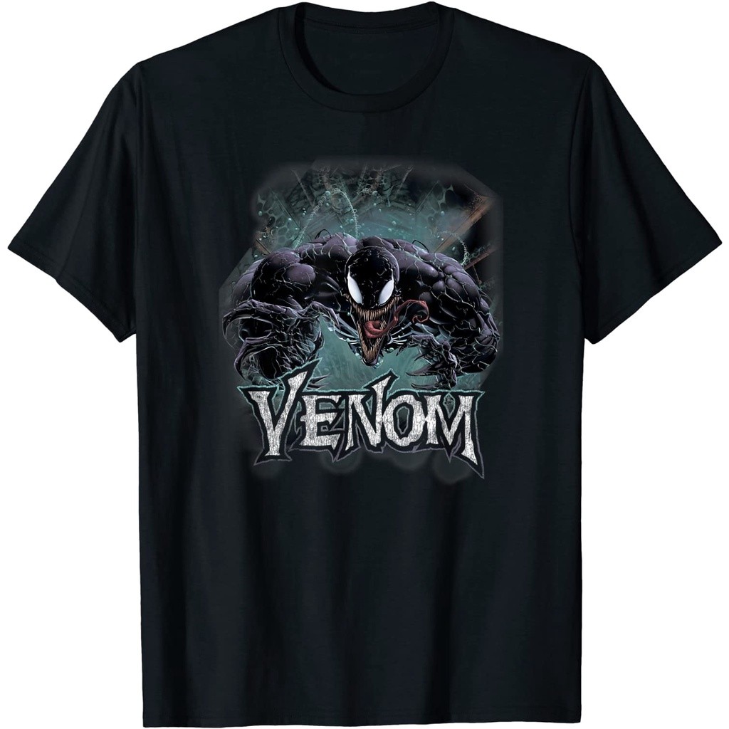 Marvel movie Venom The Last Dance graphic 100%cotton O-neck Short ...