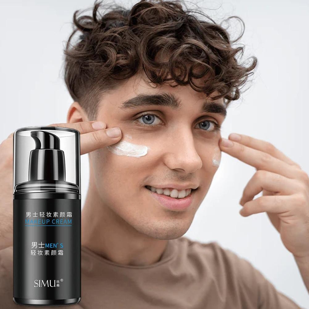 Mens Skin Tone-up Cream Naked Men Makeup Cream Lazy 50g Men Cream Cream ...