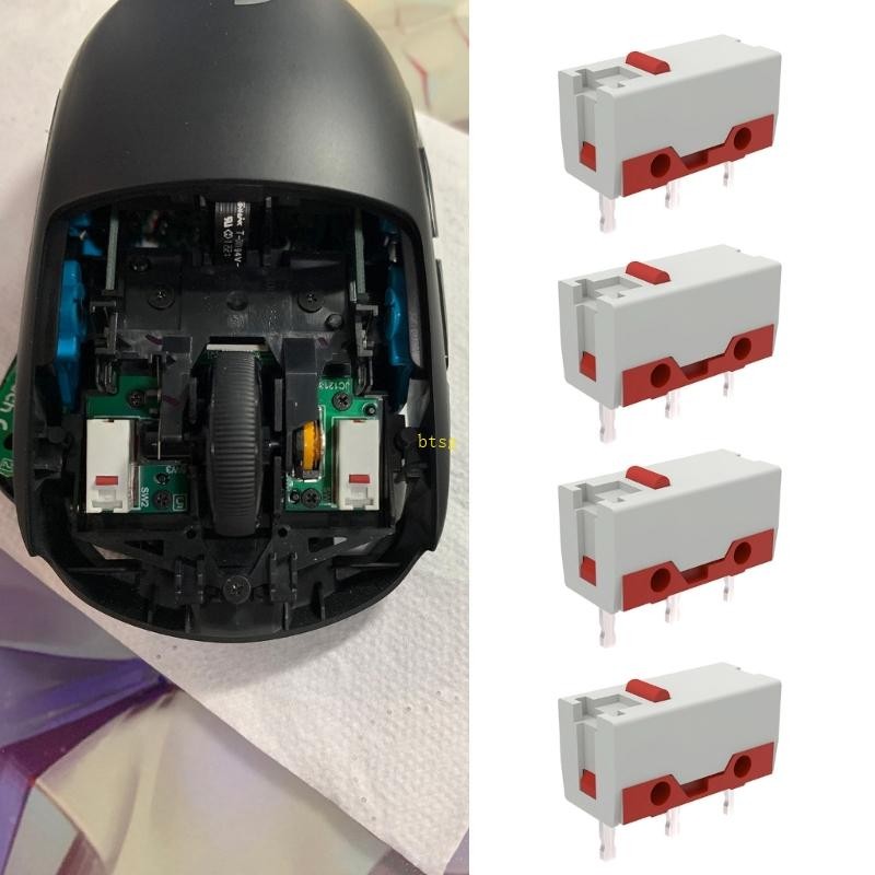 BT Mouse Microswitch DMP1101 Red Dot 50M Clicks Mouse Micro Switch ...