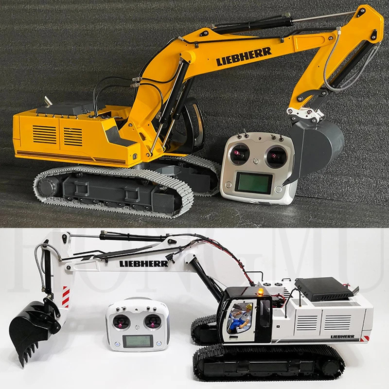 1/12 954 Remote Control Hydraulic Excavator Metal Model RTR Engineering ...