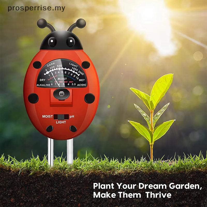 [prosperrise] Soil Tester Garden Soil Tester Garden Tool Soil Test Kit ...