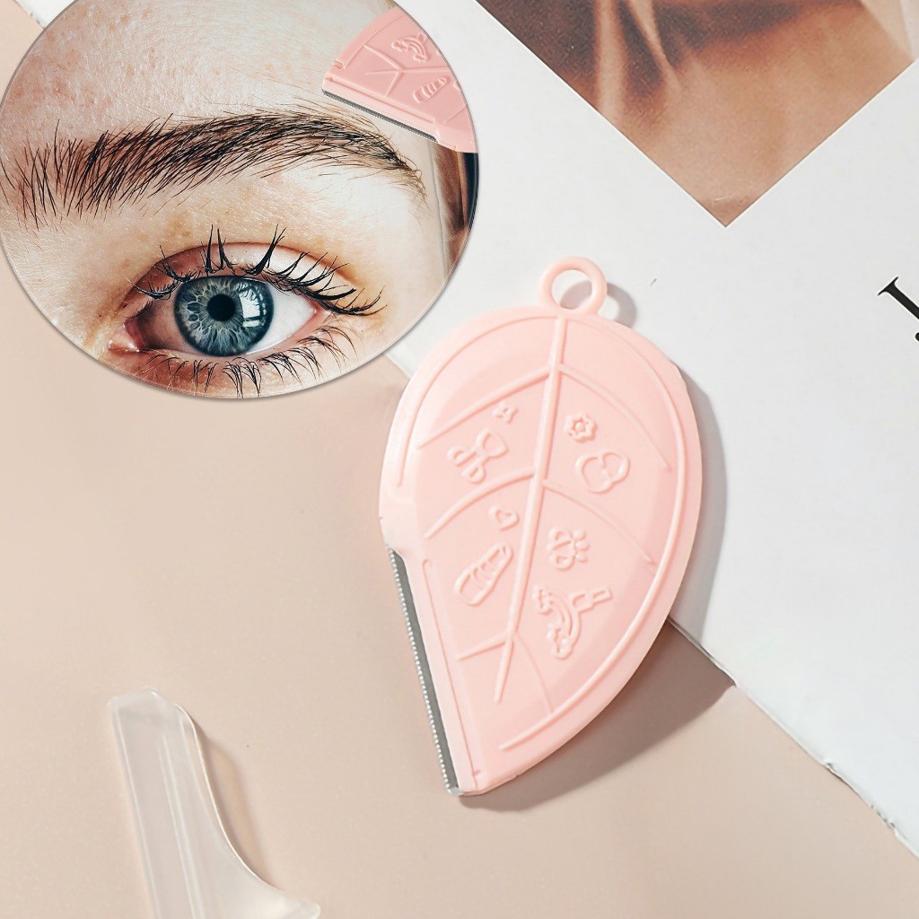 Eyebrow Trimmer, 1Pc Small Stainless Steel Microblade Leaf Shape Women ...