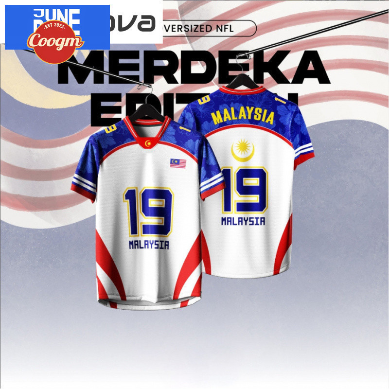 1957 Merdeka Clothes 2025 68Th Malaysia Jersey Merdeka Clothes 68 Years ...