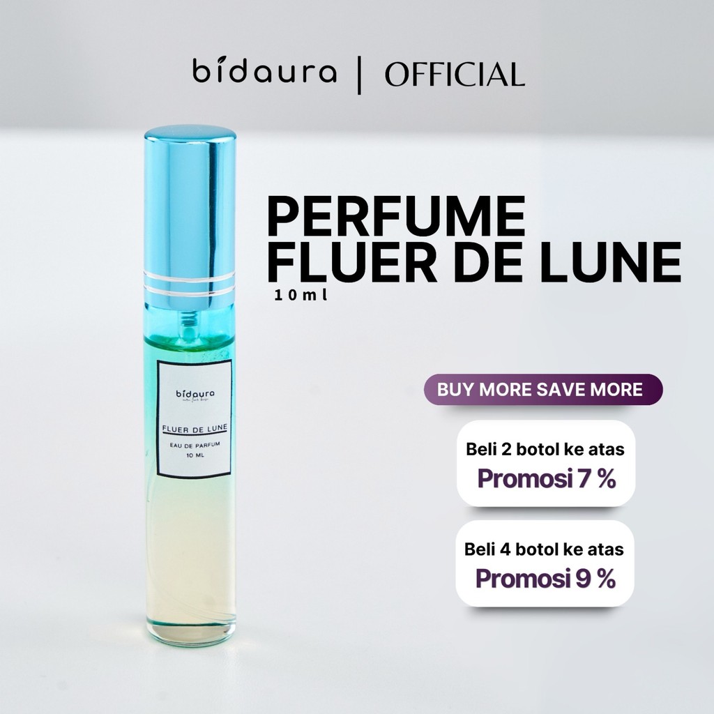 Bidaura Perfume (10ML) Minyak Wangi Fleur De Lune - Iris, Fruity ...
