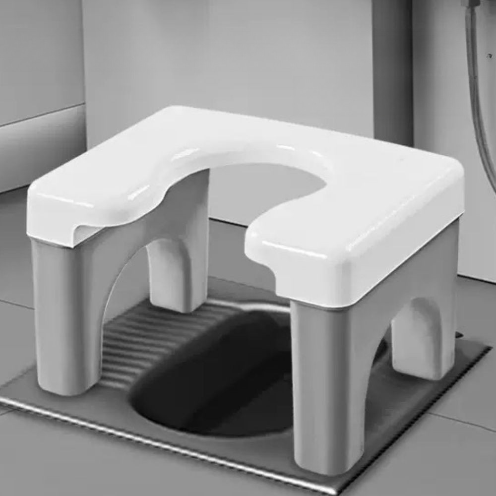 Portable Squatting Potty Anti-Slip Plastic Toilet Chair New Elderly ...