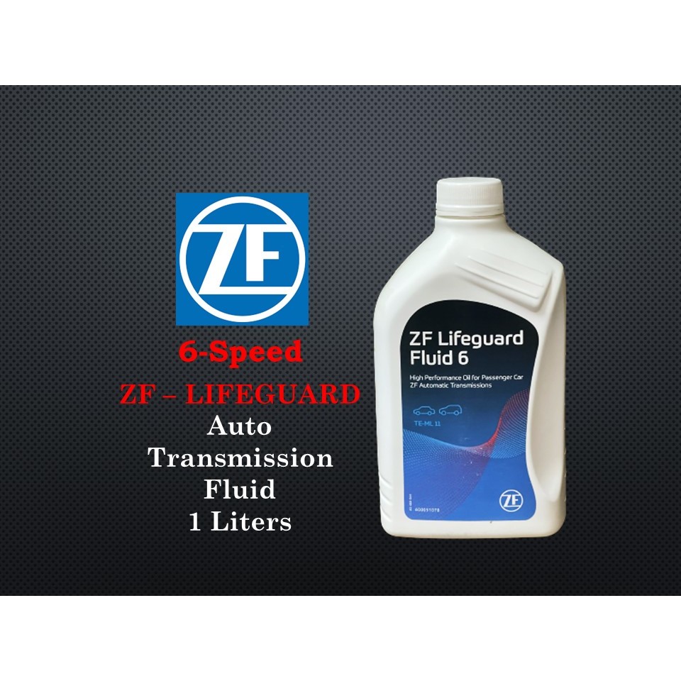 ZF Lifeguard 6-Gear 6-Speed Auto Transmission Fluid ATF Oil - 1Liter ...