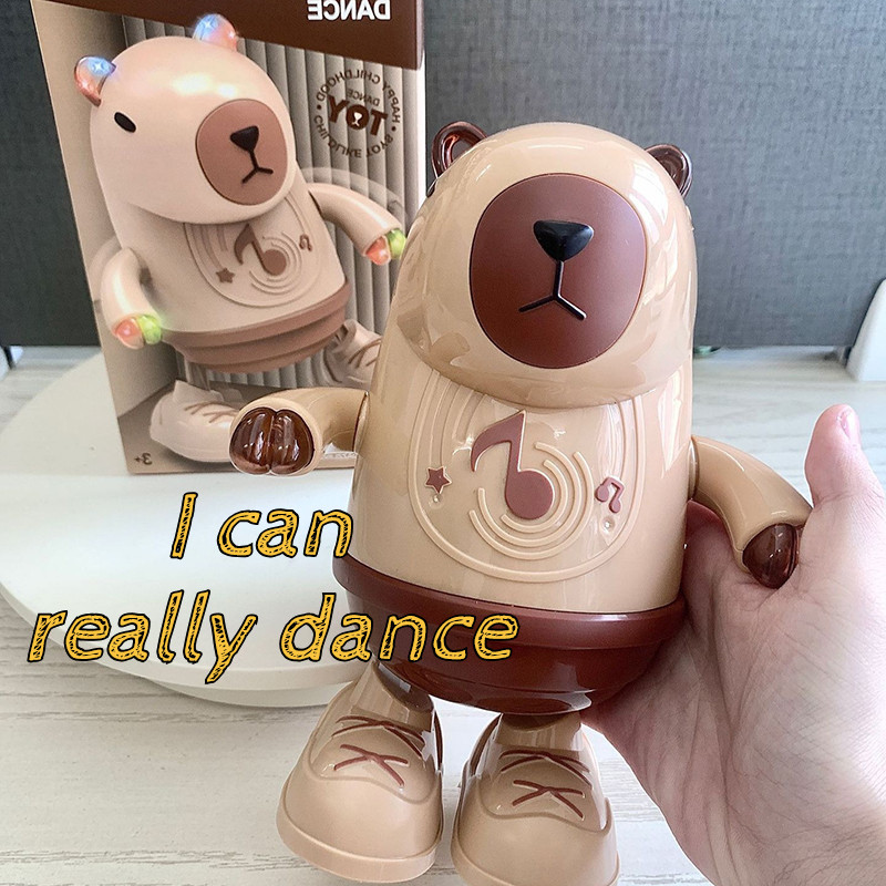 Cute Electric Dancing Capybara Toy Left and Right Wiggling Capybara ...