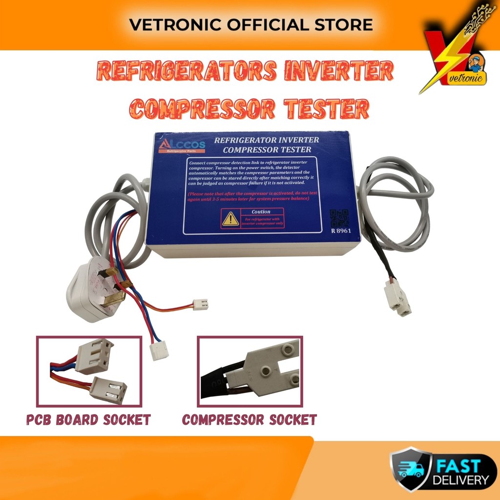 REFRIGERATORS ALCCOS INVERTER COMPRESSOR TESTER - R 8961 | Shopee Malaysia