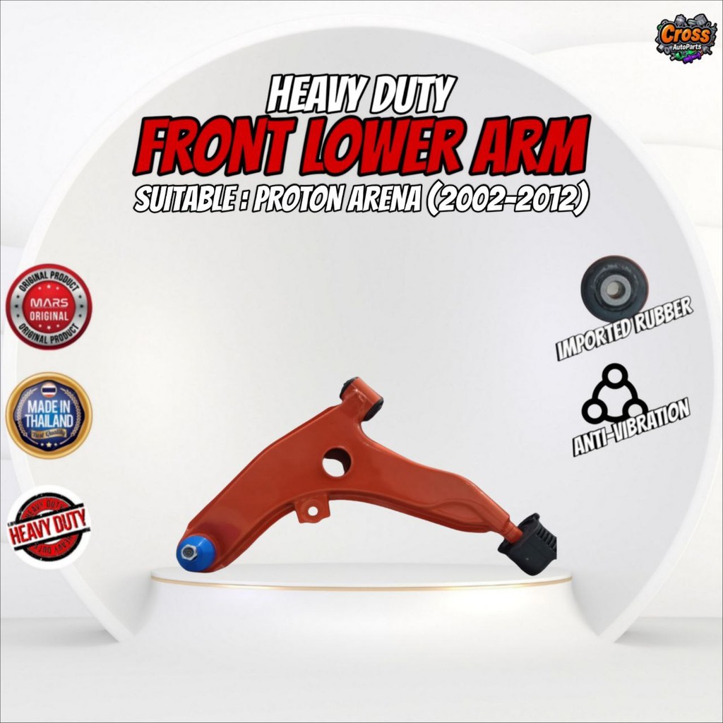 🔥MARS🔥HEAVY DUTY FRONT LOWER ARM PROTON ARENA (2002-2012) | Shopee Malaysia