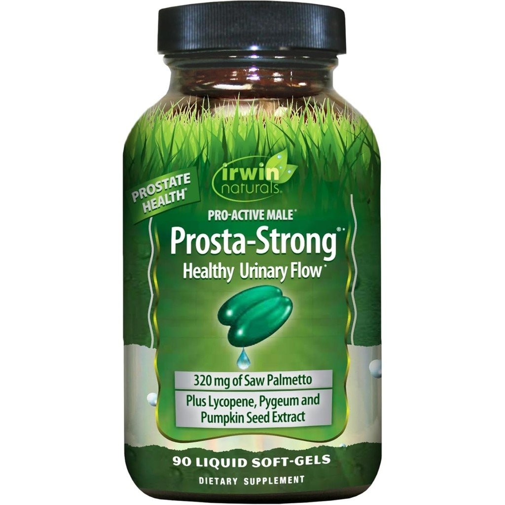 Irwin Naturals Prosta-Strong - 90 Softgels - Prostate Health Support ...