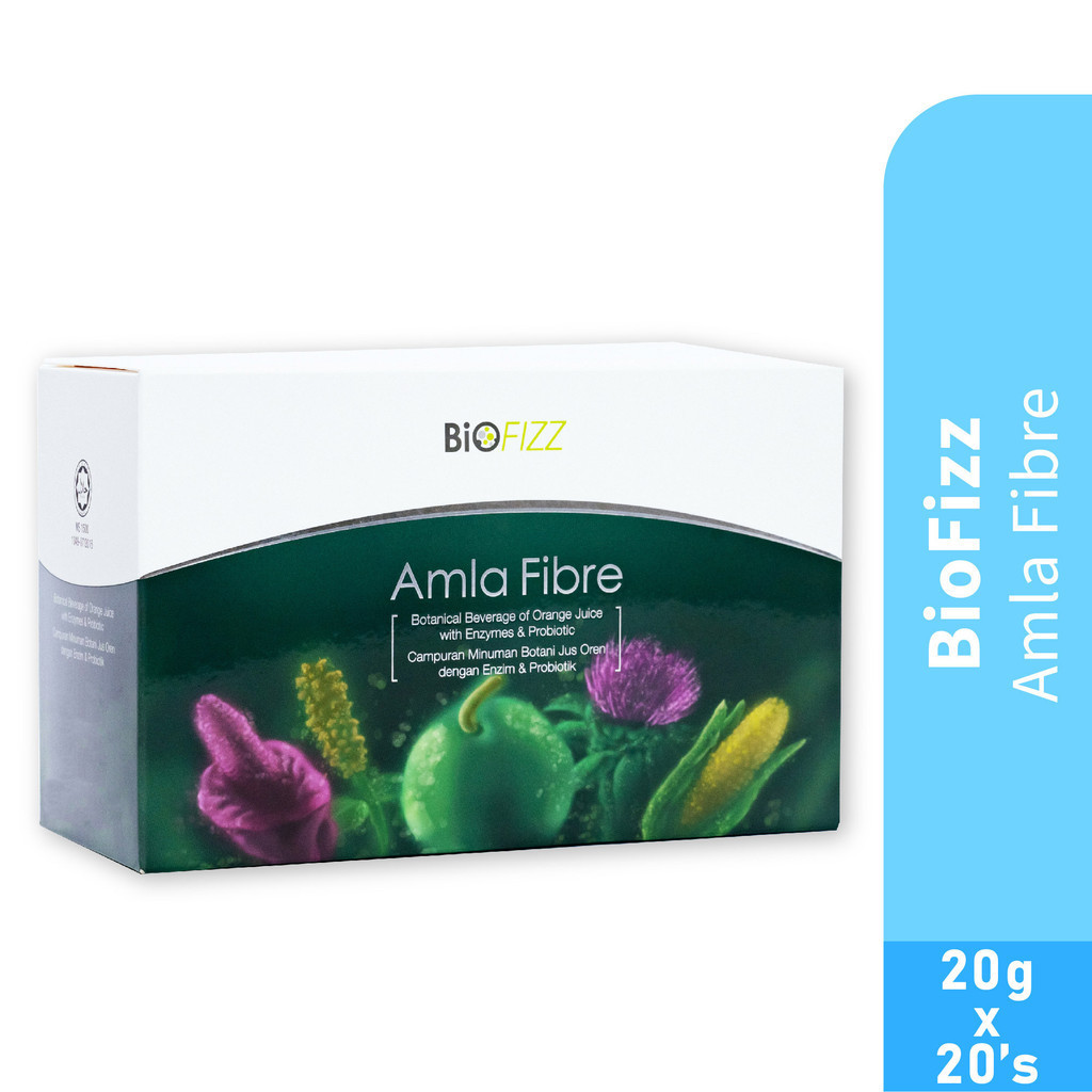 BIOFIZZ Amla Fibre 20g X 20'S High Fiber Heart and Digestion Supplement ...