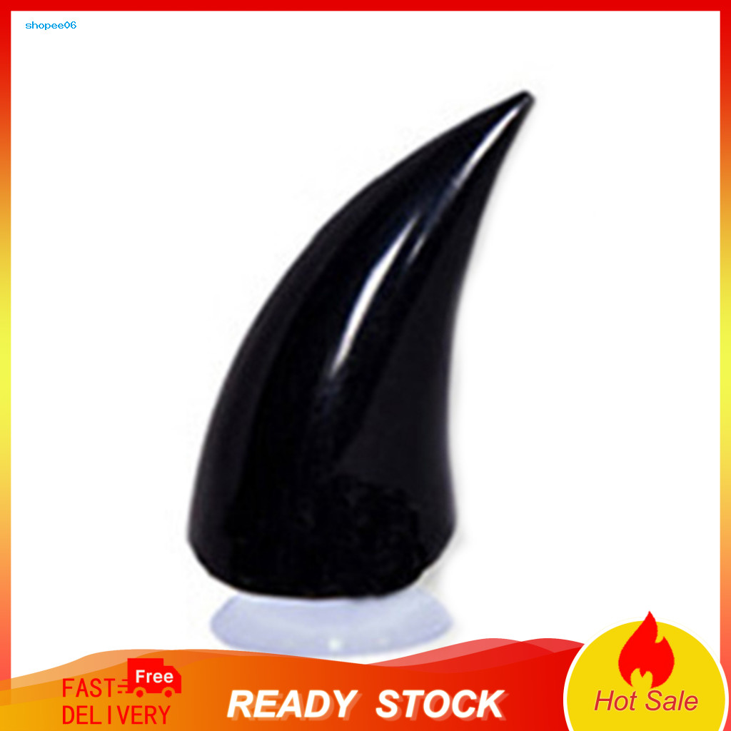 SDRU Helmet Horns Waterproof Double-sided Adhesive Rubber Cute Helmet Devil Horns for Helmet ...