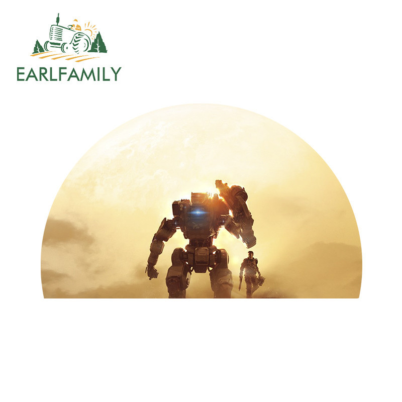 EARLFAMILY 13cm x 7.9cm Titanfall Car Stickers Cartoon Funny Windows ...