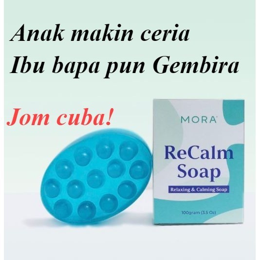 Recalm Soap original redakan anak meragam dan hyperaktif 2024 new pack ...