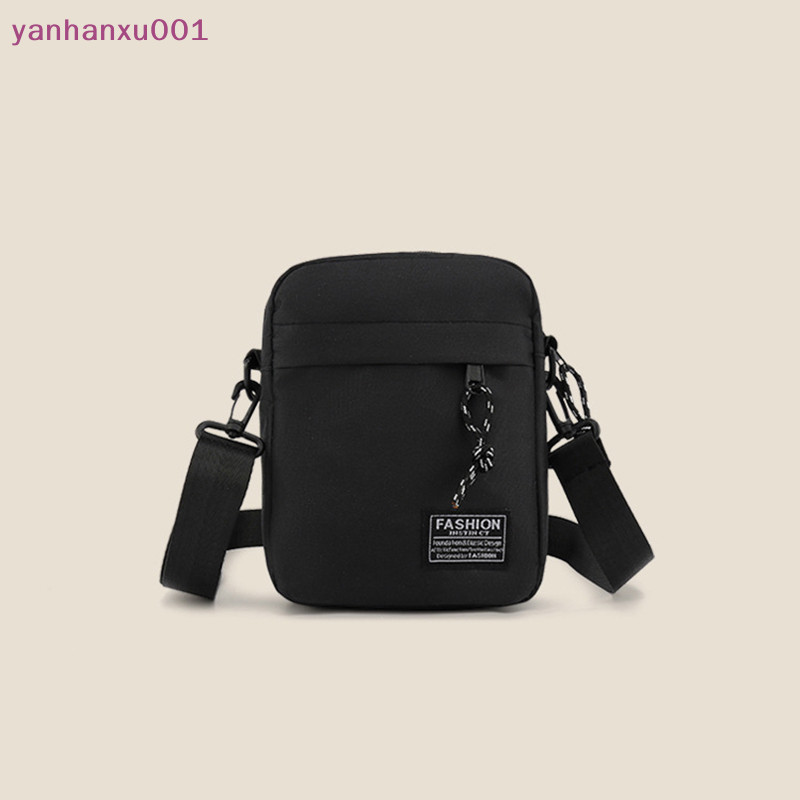 [YAN] Men's Small Bag Shoulder Bag Trendy Diagonal Backpack Chest Bag ...