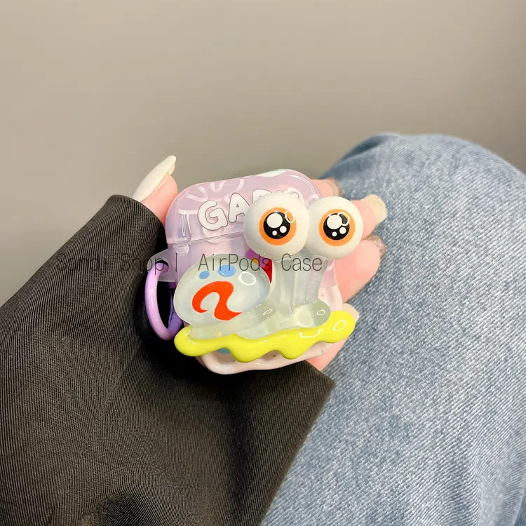 Cute 3D SpongeBob SquarePants AirPods Case For AirPods 4 1/2/3/Pro Pro2 ...