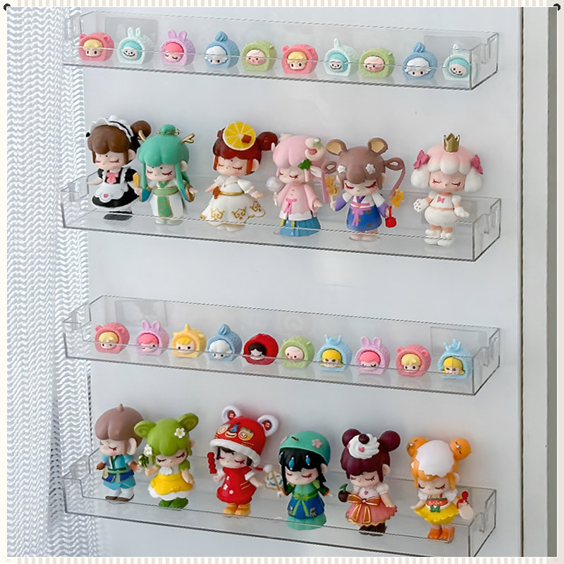 Wall Mounted Toy Display Rack Blind Box Storage Display Shelf ...