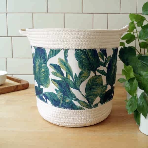 bakul anyaman bakul kain bakul laundry rotan Benang kapas, tenunan tali ...