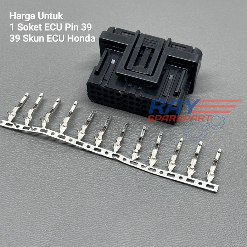 Socket ECU ECCU ECM 39 PIN SET SKUN HONDA BEAT DELUXE K2F PCX 160 VARIO ...