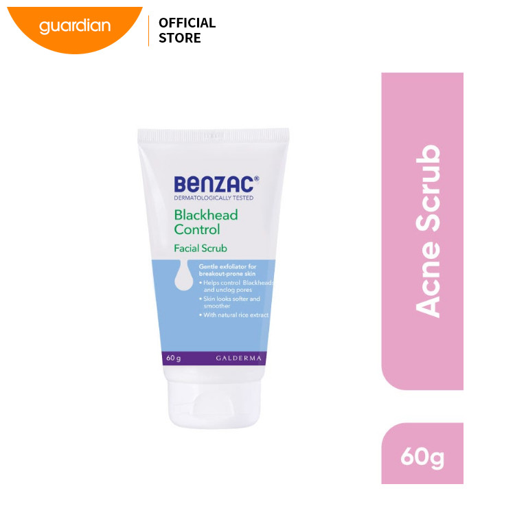 Benzac Blackhead Control Face Scrub 60G | Shopee Malaysia