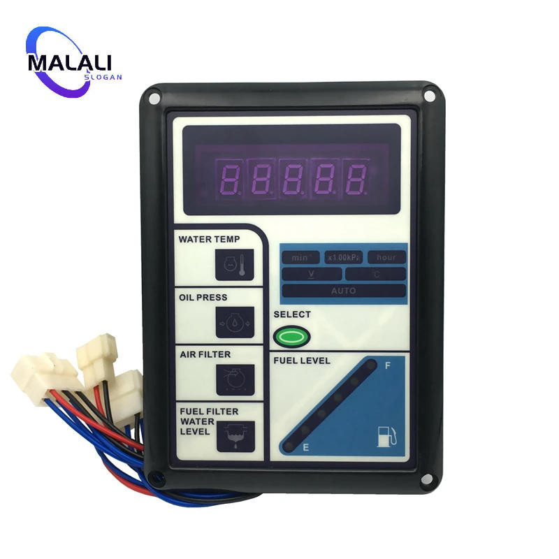 Generator Controller Digital Display Control Panel Module For Denyo Genset Parameter Monitoring ...