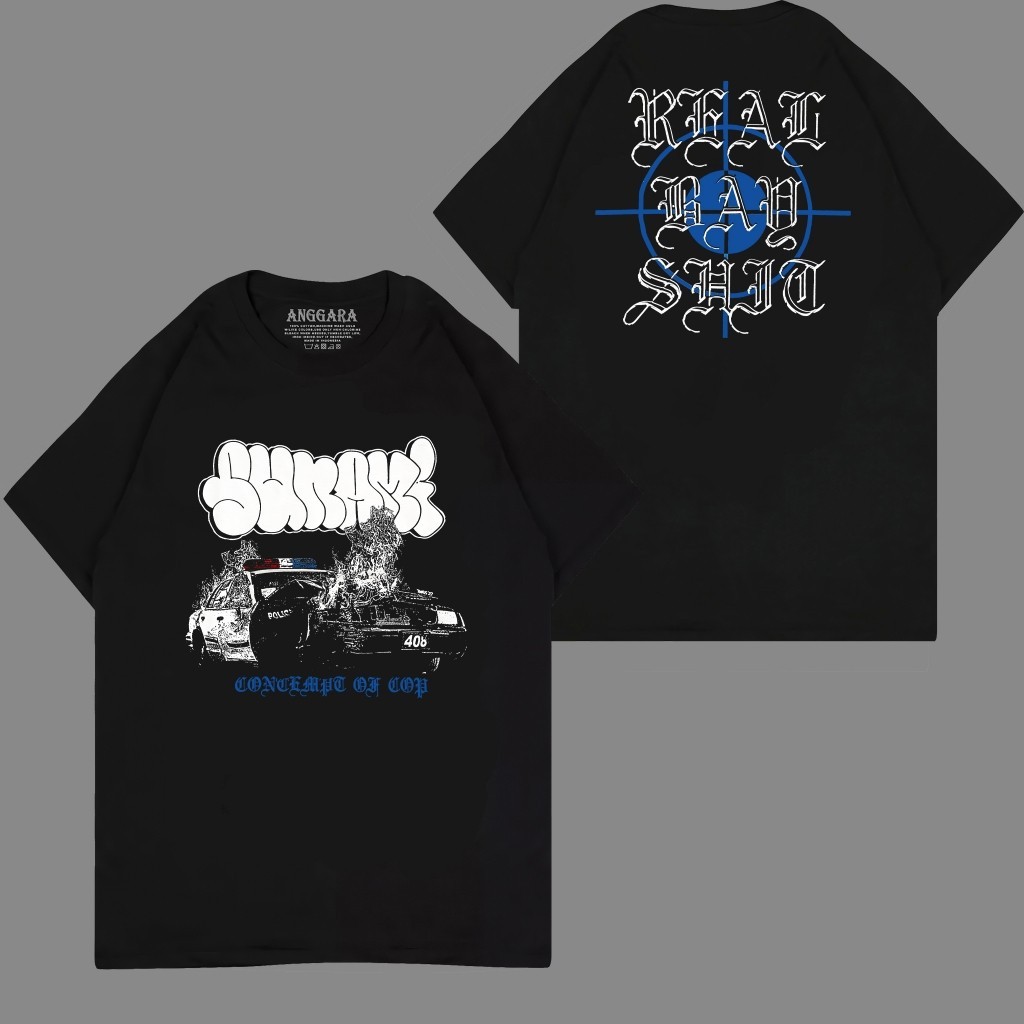 SUNAMI CONTEMPTS OF COPS / SUNAMI BAND TSHIRT / DISTRO MUSIC BAND KAOS ...