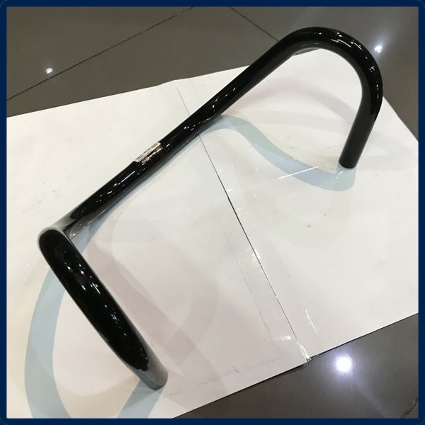 Handlebar Stang Sepeda Balap Drop Bar Track Bar Black Diameter Standar ...