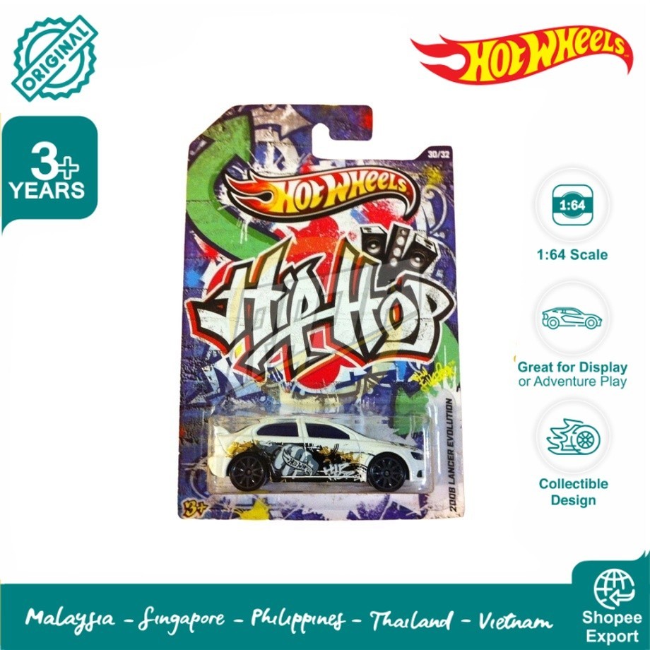 Hot Wheels Jukebox Hip Hop 2008 Lancer Evolution - Cvradit | Shopee ...