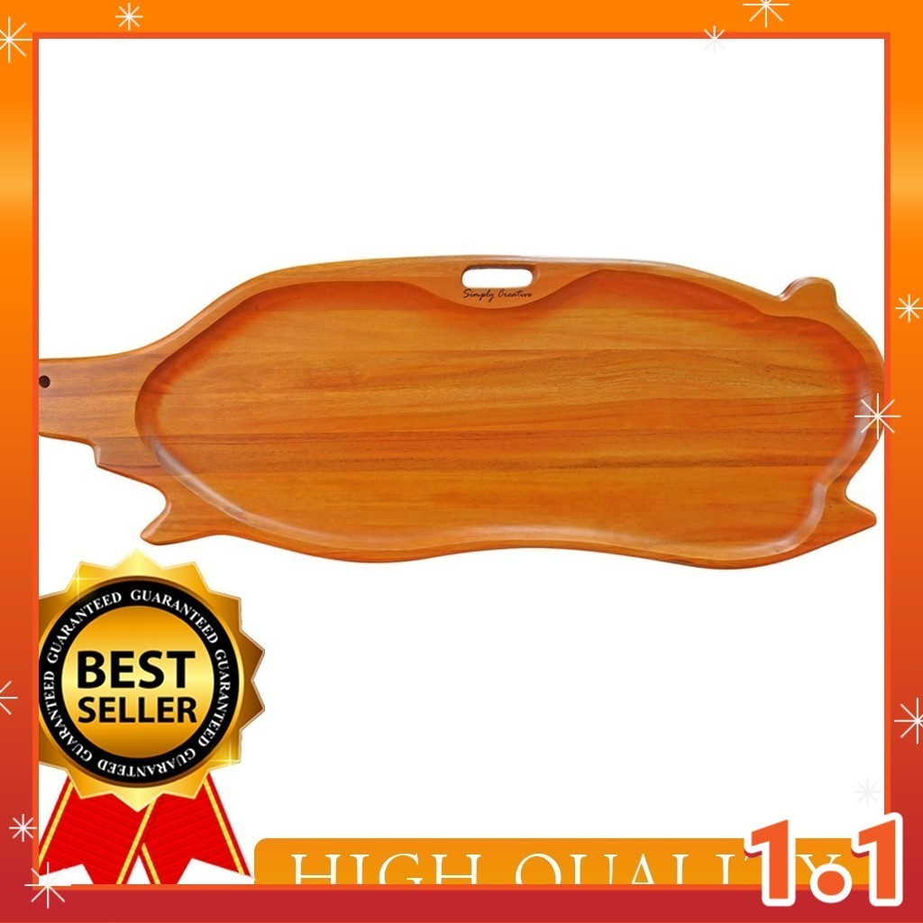 Wooden Lechon Tray Wooden Pig Platter Decorative Serving Tray | Shopee ...