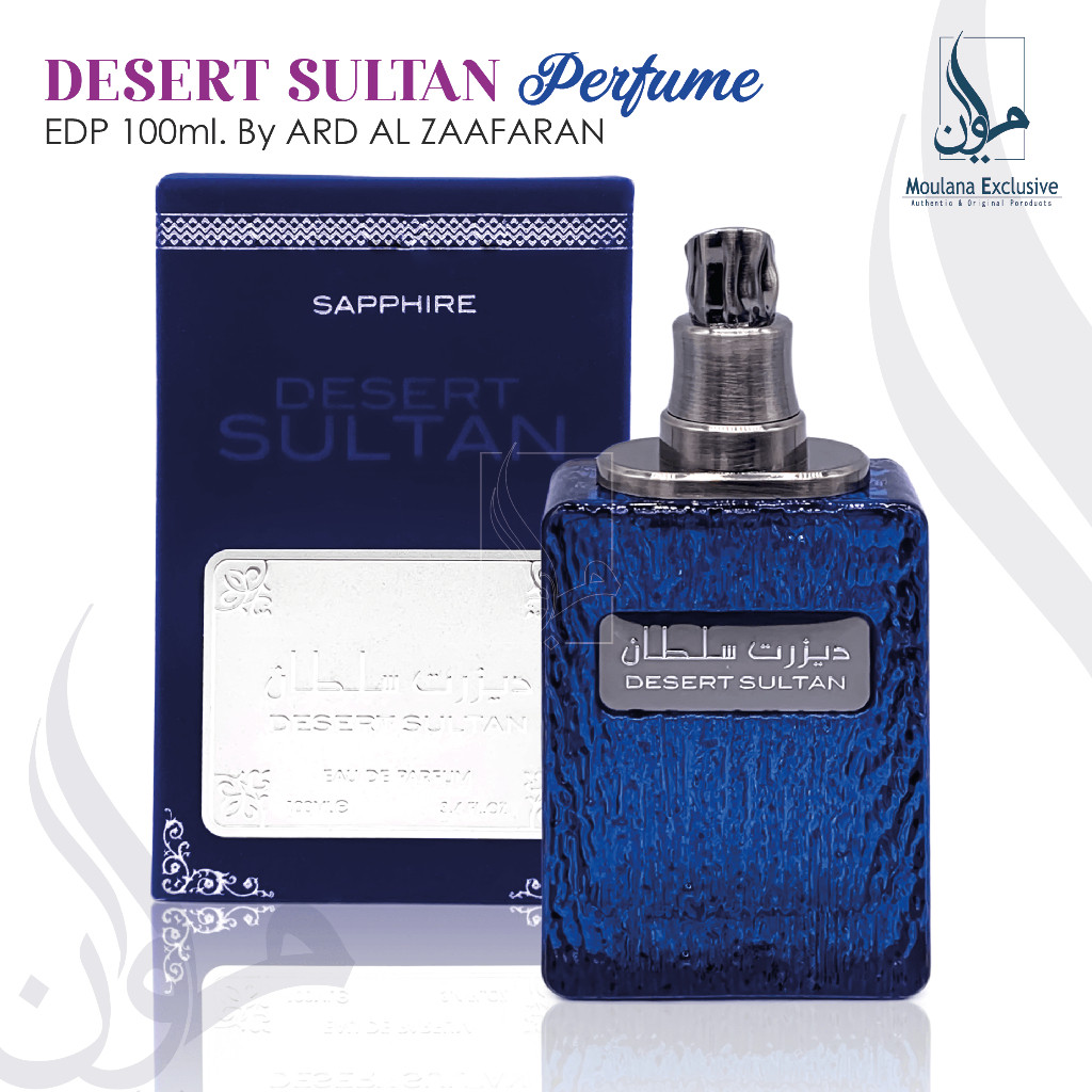 DESERT SULTAN SAPPHIRE EAU DE PARFUM 100ML BY ARD AL ZAAFARAN PERFUME ...