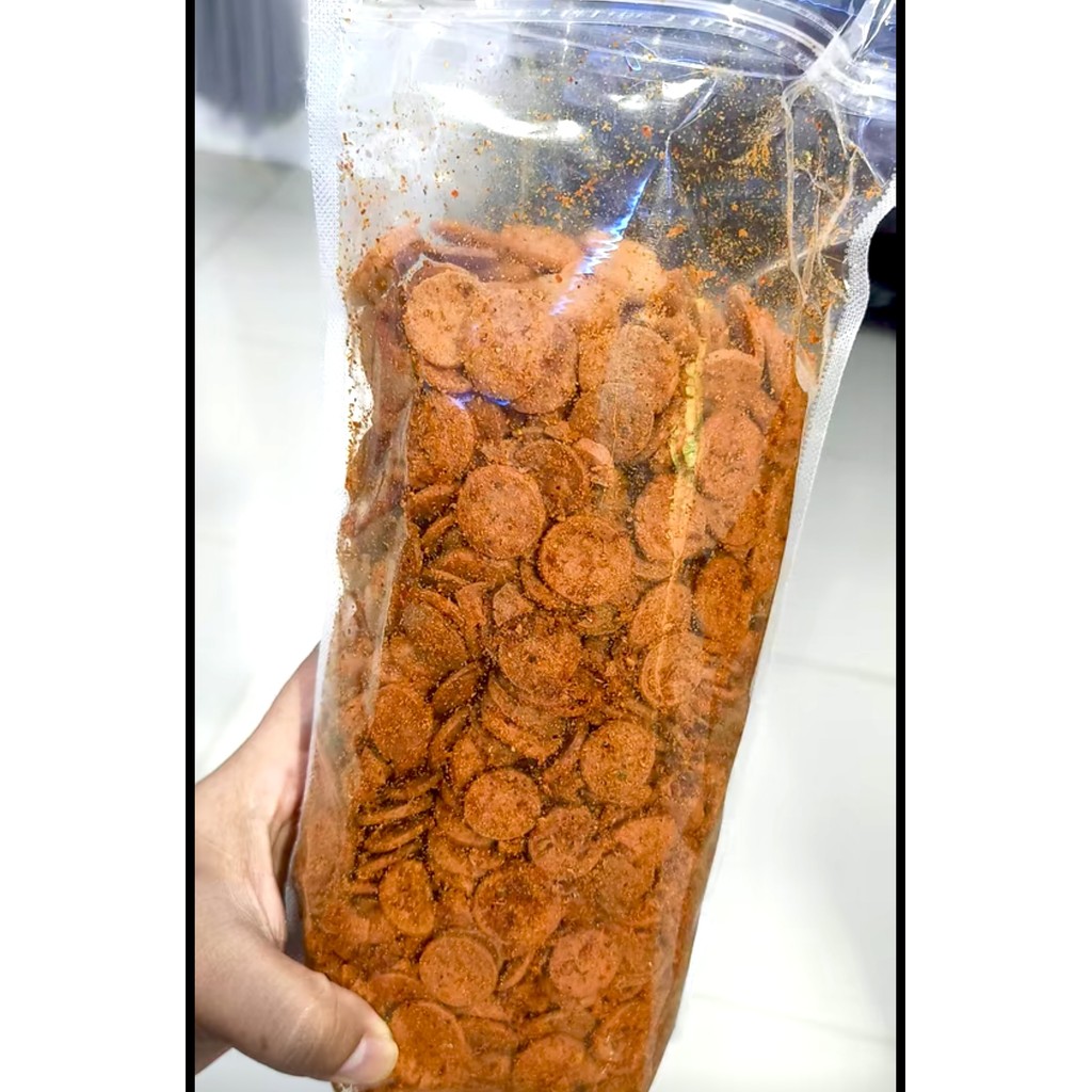 Snack Chips Sausage Fried Chicken Original sosreng 200 gr Food Snack ...