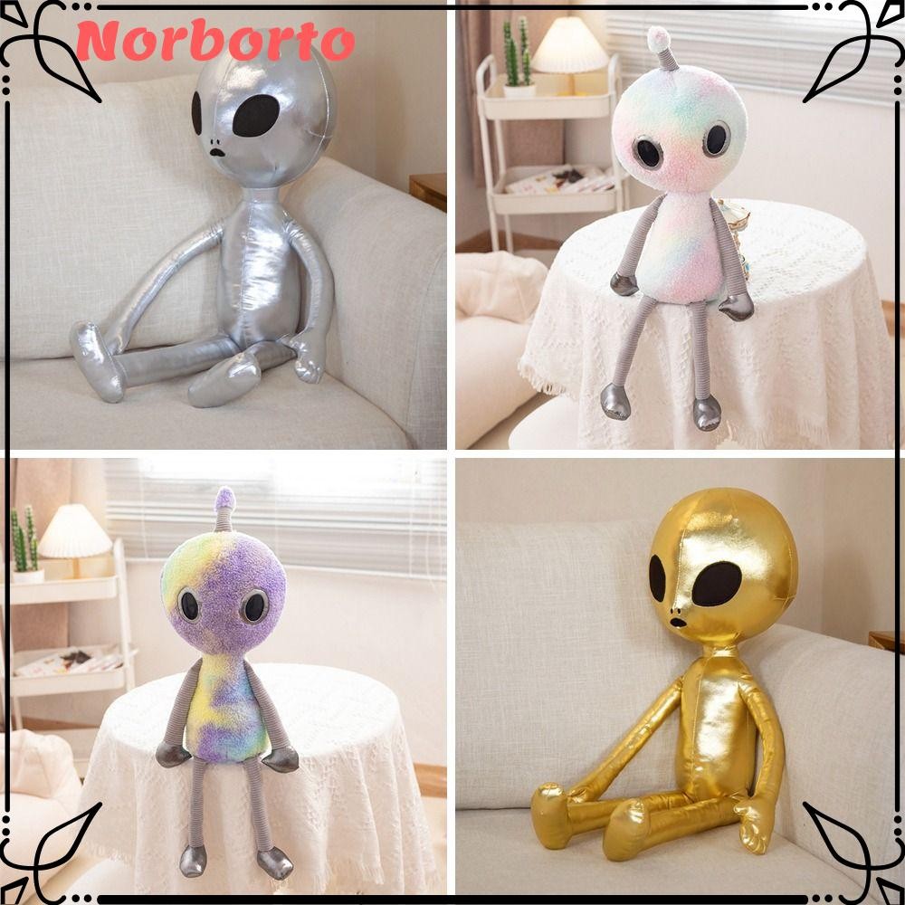 NORBORTO Crazy Alien Doll, 60cm Stuffed Plush Toys, Simulation Alien ...