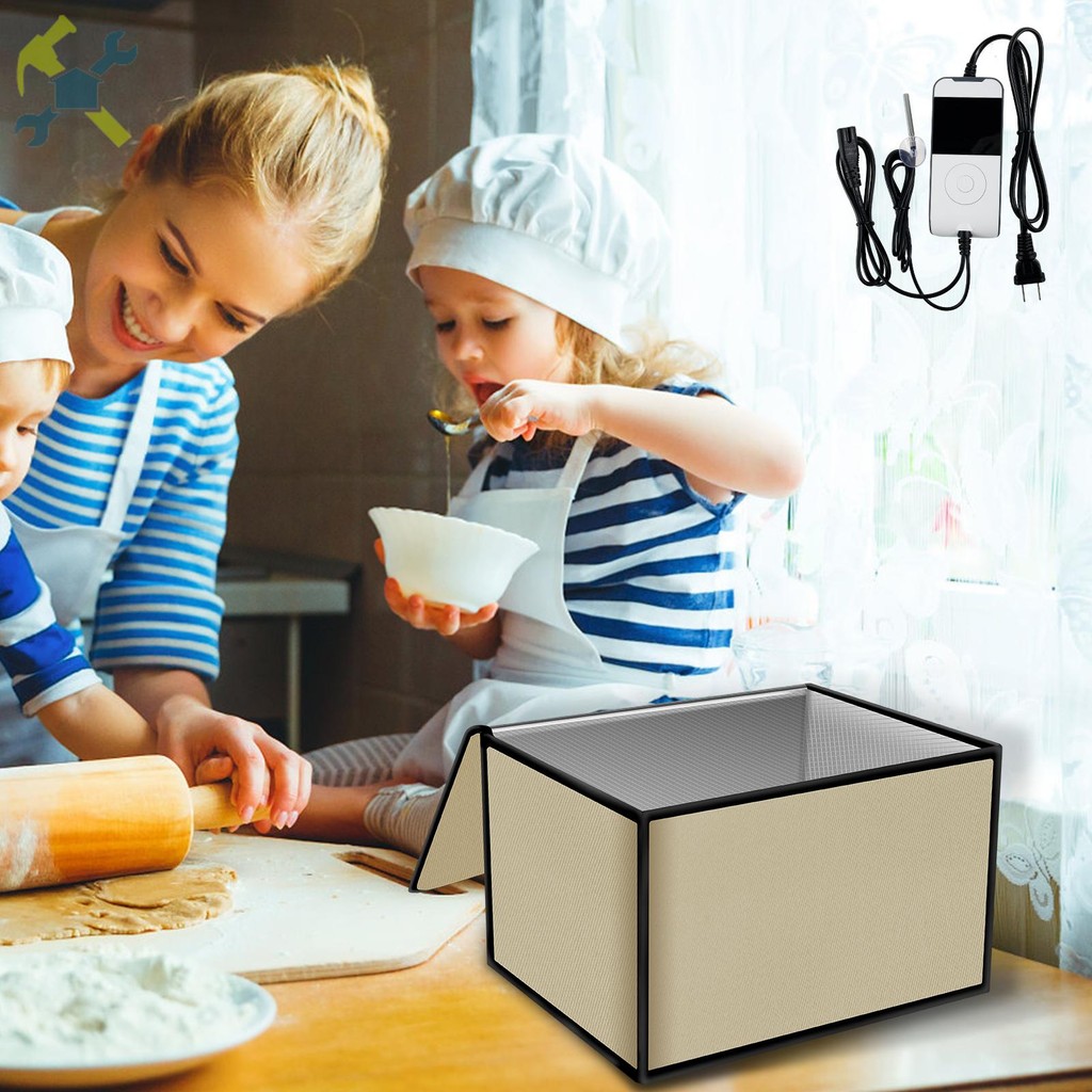 Versatile Dough Proofer with Heater Temperature Control Bread Dough ...