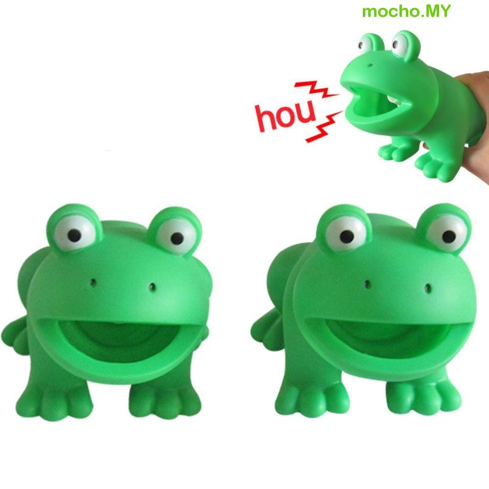 MOCHO Frog Squeeze Toy, Simulation Frog Model Squeeze Sound Frog Toys ...
