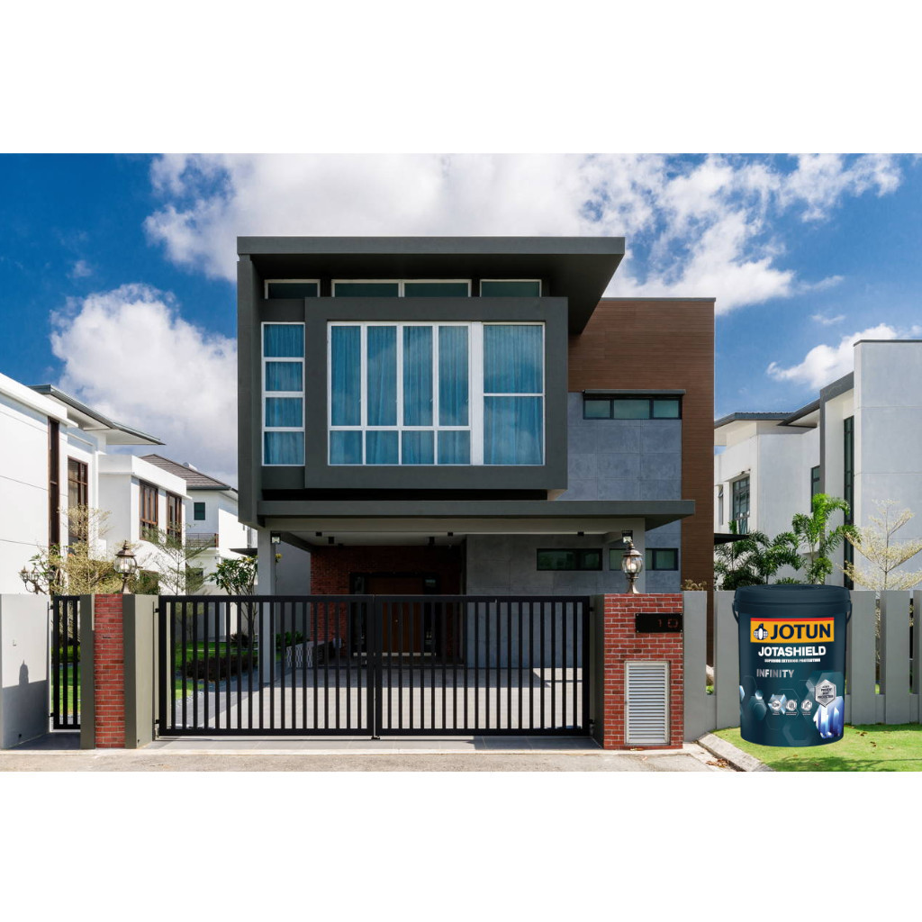 JOTUN JOTASHIELD INFINITY EXTERIOR 20L (PART 3/3) Cat Dinding Luar ...